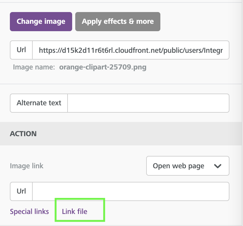 How Can I Upload A Pdf And Insert A Link To It In The Email BEE Plugin